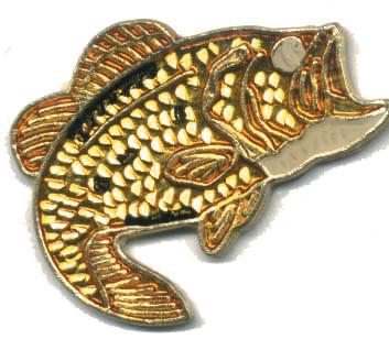 Lapel Pin Gold Fish - Ramsons Imports
