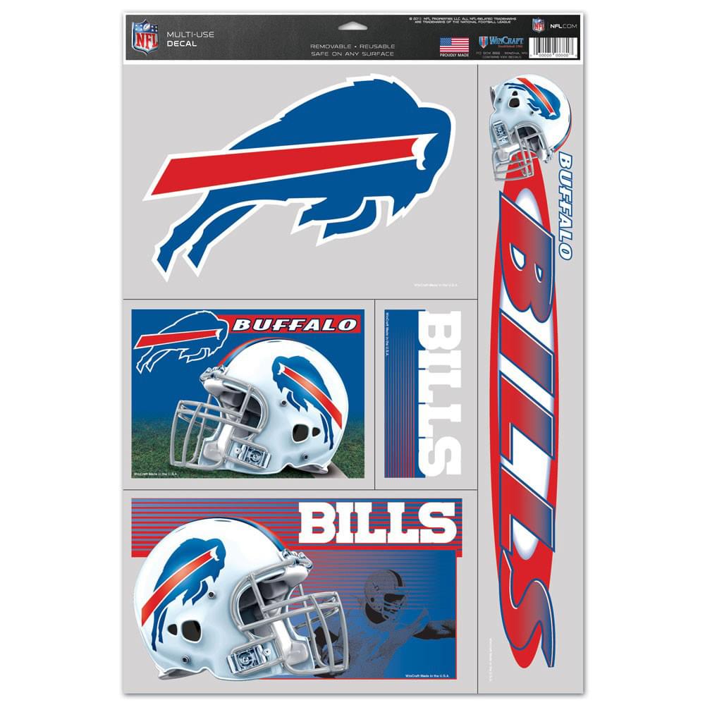 Multi-Use Decals 11"x17" Buffalo Bills - Ramsons Imports