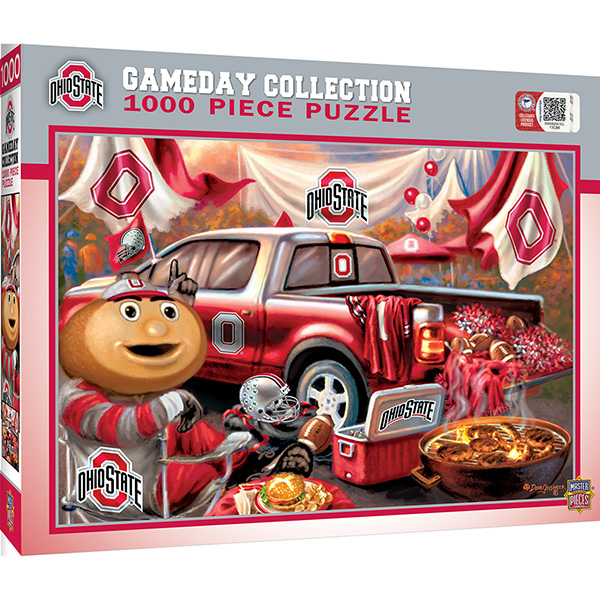1000 Piece Jigsaw Puzzle Gameday Ohio State Buckeyes - Ramsons Imports