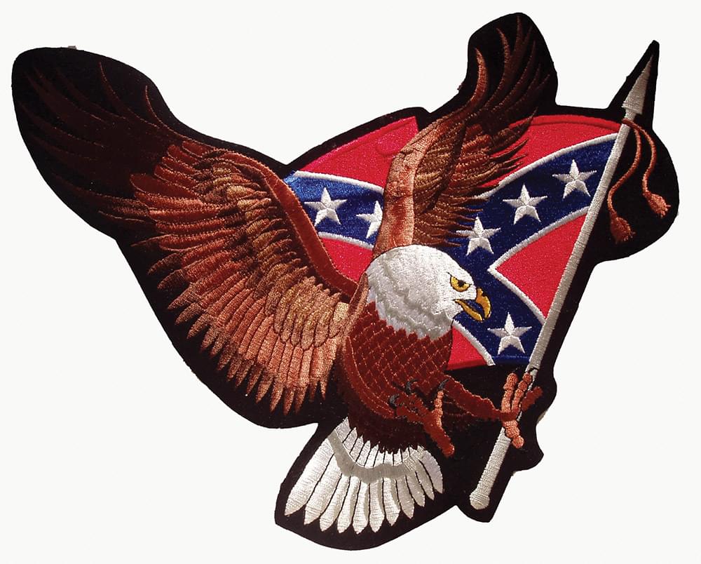 Patches Confederate Flag with Eagle - Ramsons Imports