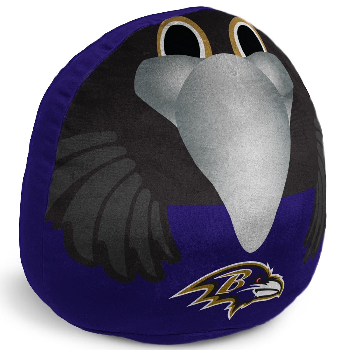 Pillows 15" Mascot Squish Baltimore Ravens - Ramsons Imports