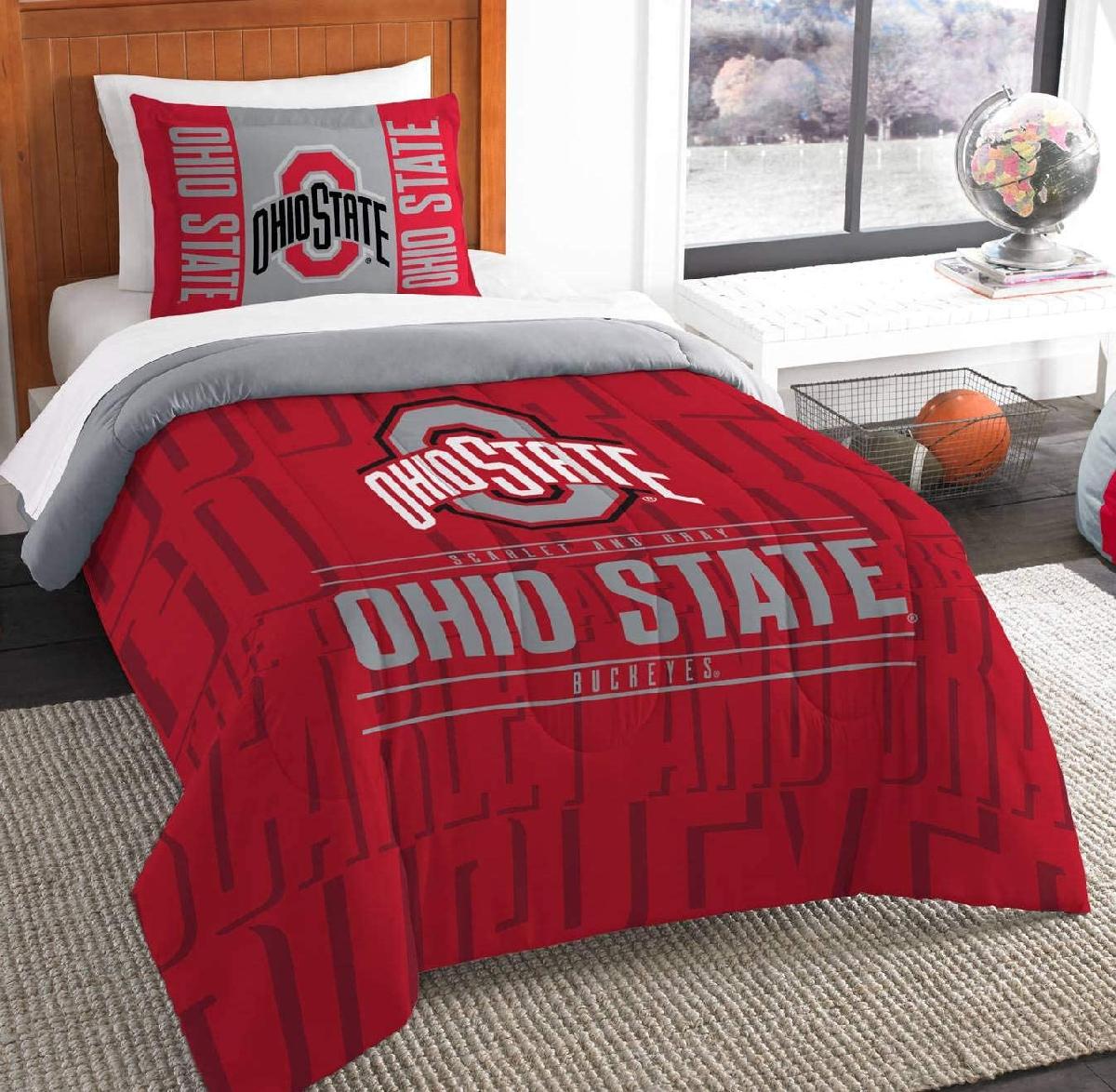 Twin Comforter Set Ohio State Buckeyes - Ramsons Imports